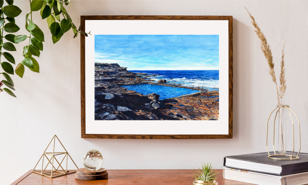 mahon pool A3 | river & colour